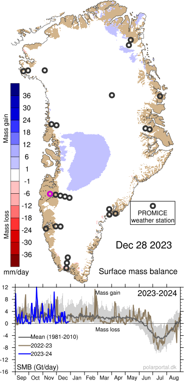 More Record Gains On Greenland; Europe's Heavy November Snow Causes ...