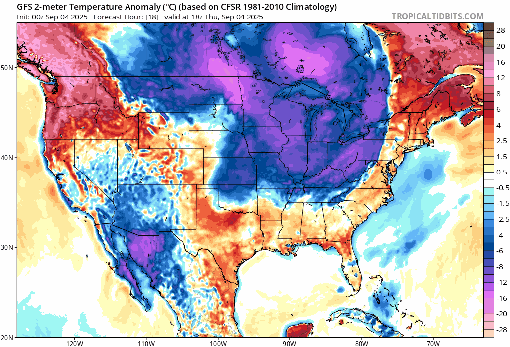 South America’s Incoming Freeze; Record-Setting September Cold To Grip ...